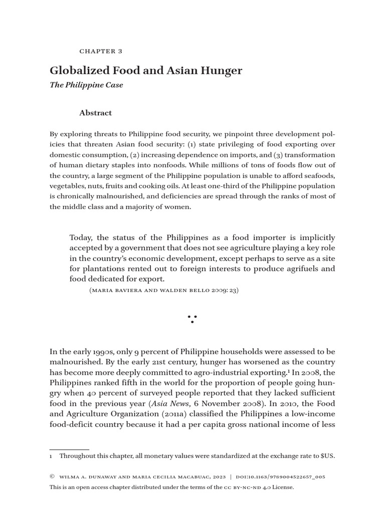 9789004522657-BP000014 (1) | PDF | Agriculture | Malnutrition