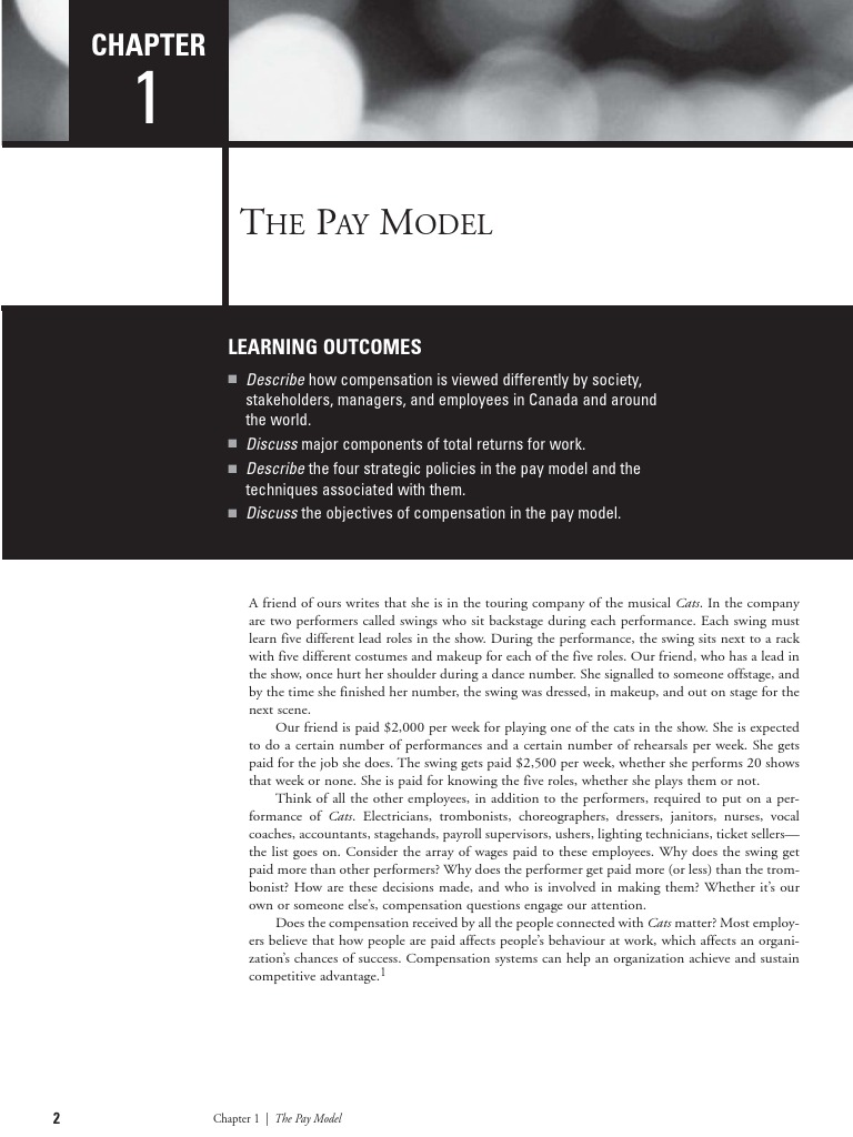 Pay Model | PDF | Employment | Strategic Management