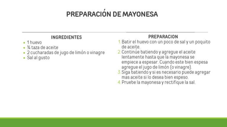 Preparación de Mayonesa.pptx 20241009 074038 0000 | PDF Preparación de Mayonesa.pptx 20241009 074038 0000 | PDF
