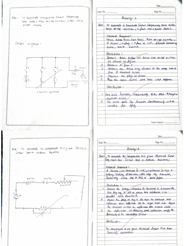 class 12th physics activity file | PDF