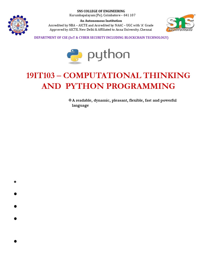 Unit 1 P | PDF | Parameter (Computer Programming) | Computing