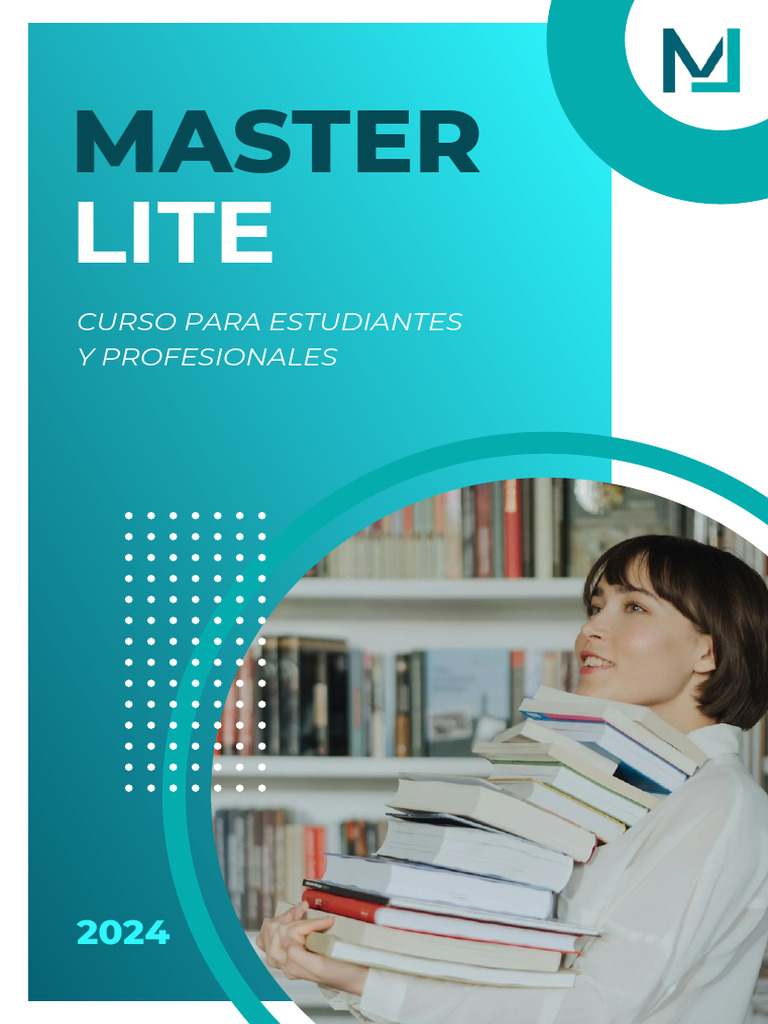 Brochure Master Lite Agosto 2024 | PDF | Aprendizaje | Procesos mentales