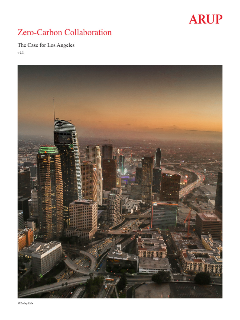 LA Decarbonisation Report Arup | PDF | Efficient Energy Use | Water Heating