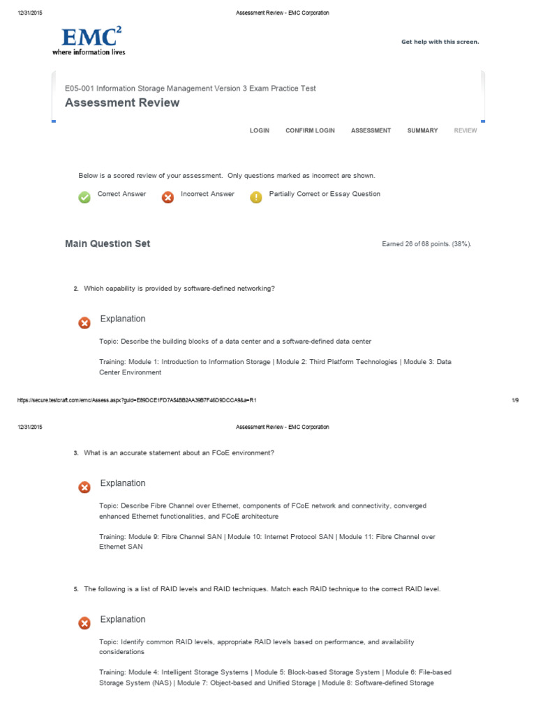 1 practice test v3 | PDF | Computer Data Storage | Backup