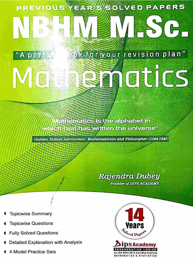 NBHM M.sc. 2005-2018 - Dips Academy | PDF