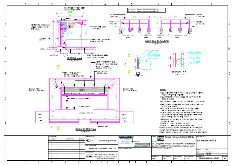 Bus Shelter Design and Specifications | PDF | Streets And Roads | Road ...