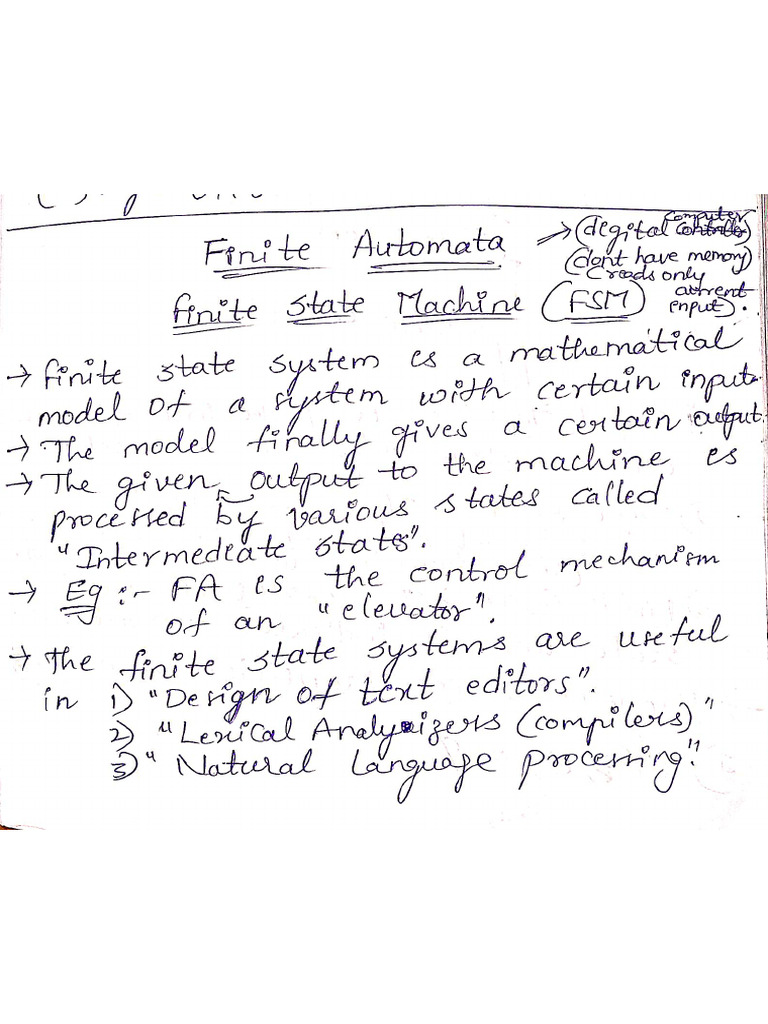 4 Finite State Machine 18-12-2024 | PDF