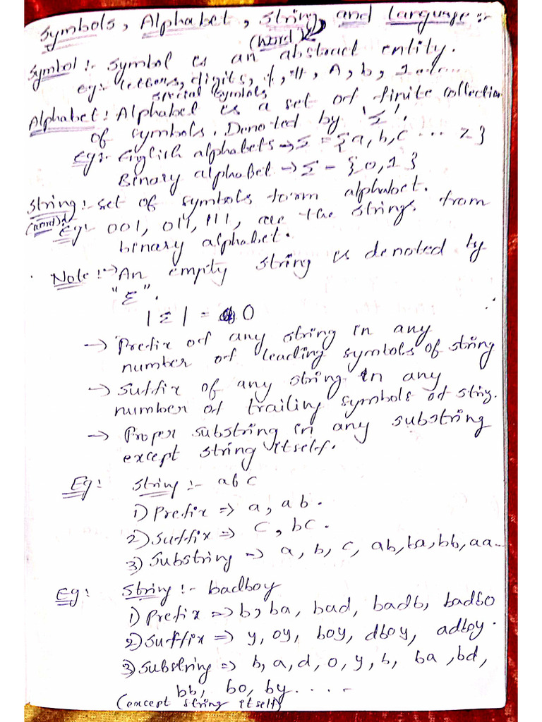 3-Mathematical Preliminaries - String, Language and Operations-17!12 ...