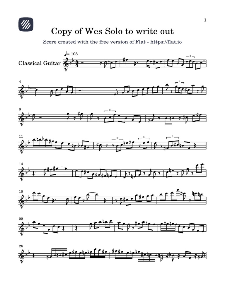 Wes Solo To Write Out | PDF
