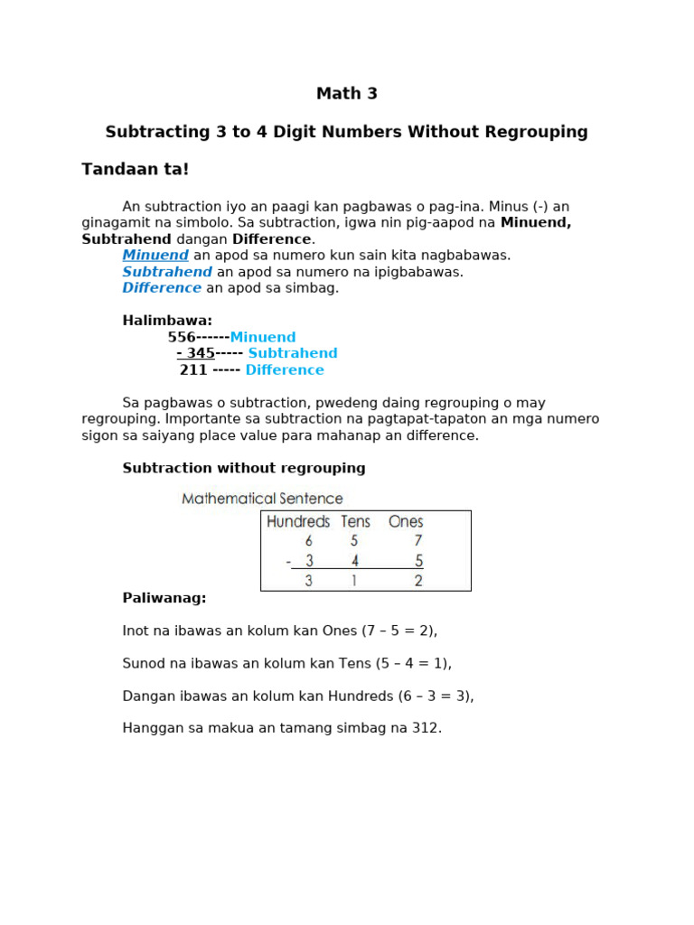 Math 3-Modular | PDF