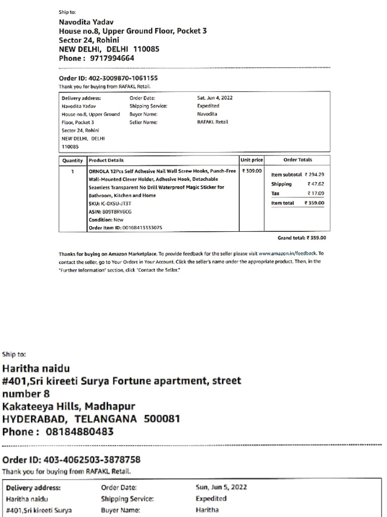 Packaging Slips | PDF