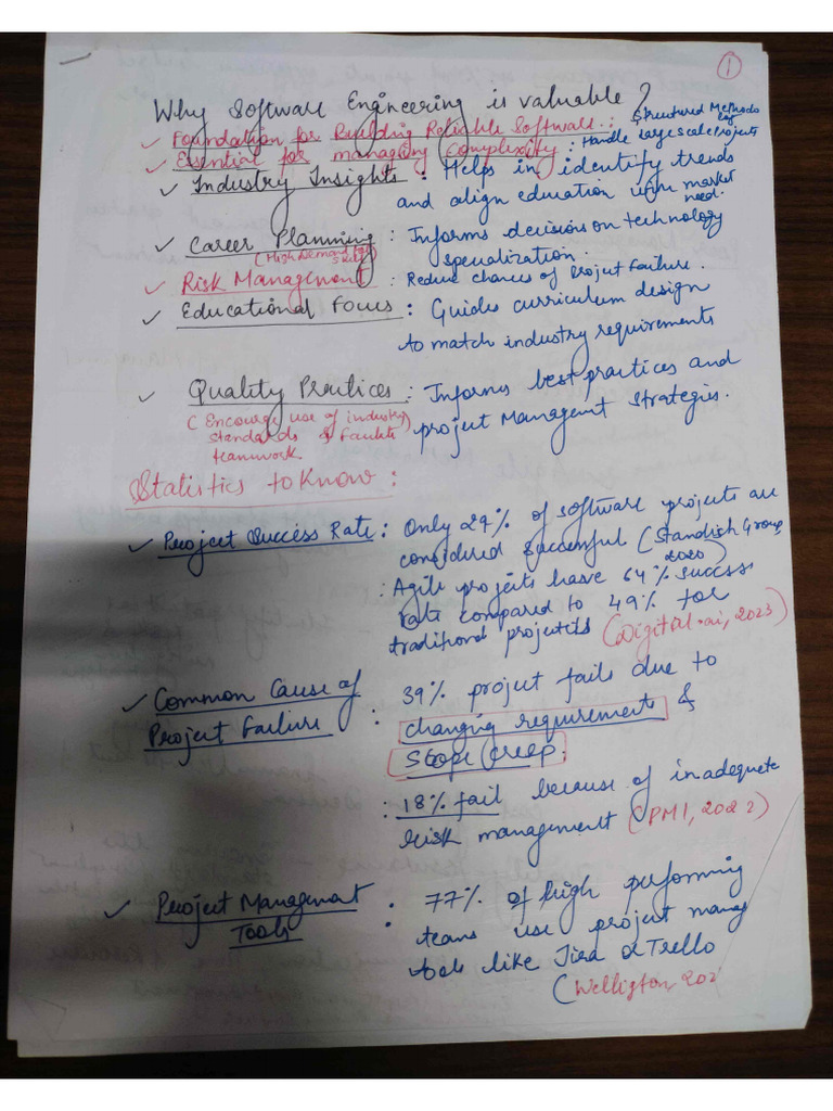 SE Unit-1 Notes | PDF