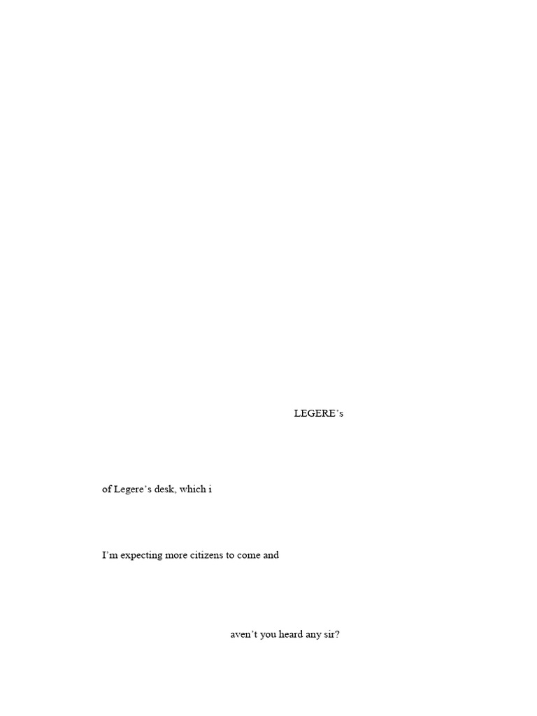 Man Who Read (script) | PDF | Detective | Forensic Science