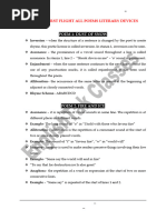 10. Poetic Devices 10th Class (All Poem) | PDF | Poetry | Rhyme