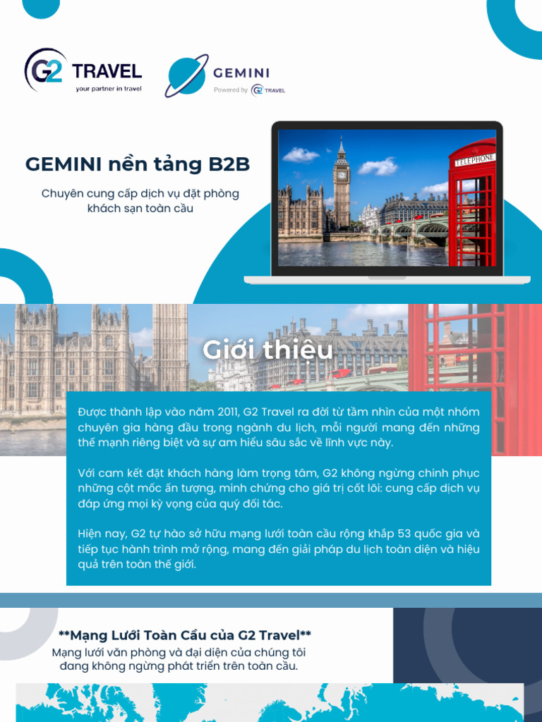 Gemini Powered by G2 Travel | PDF