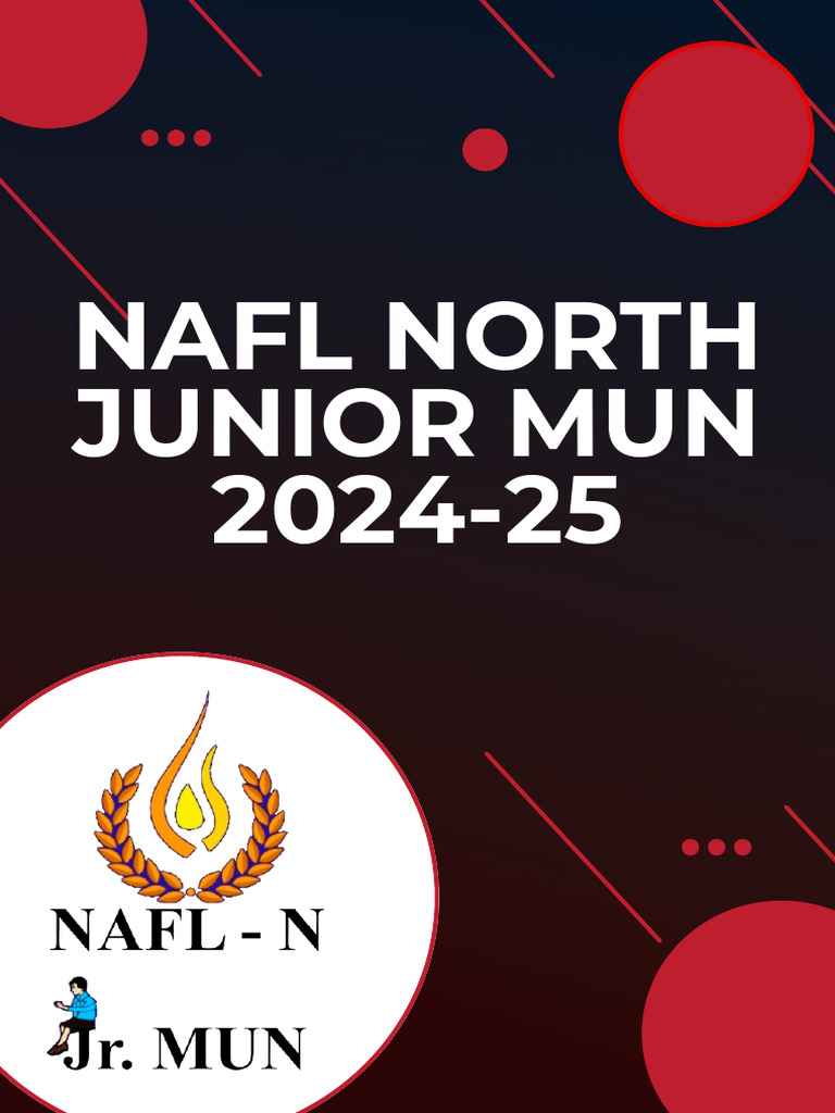 NAFL North Junior MUN 2024-25 Conference | PDF