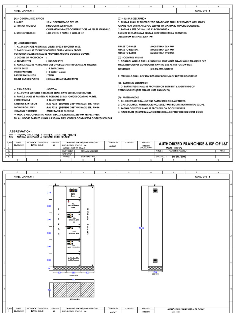 Plumbing Panel 1 (Gen&Ga) | PDF