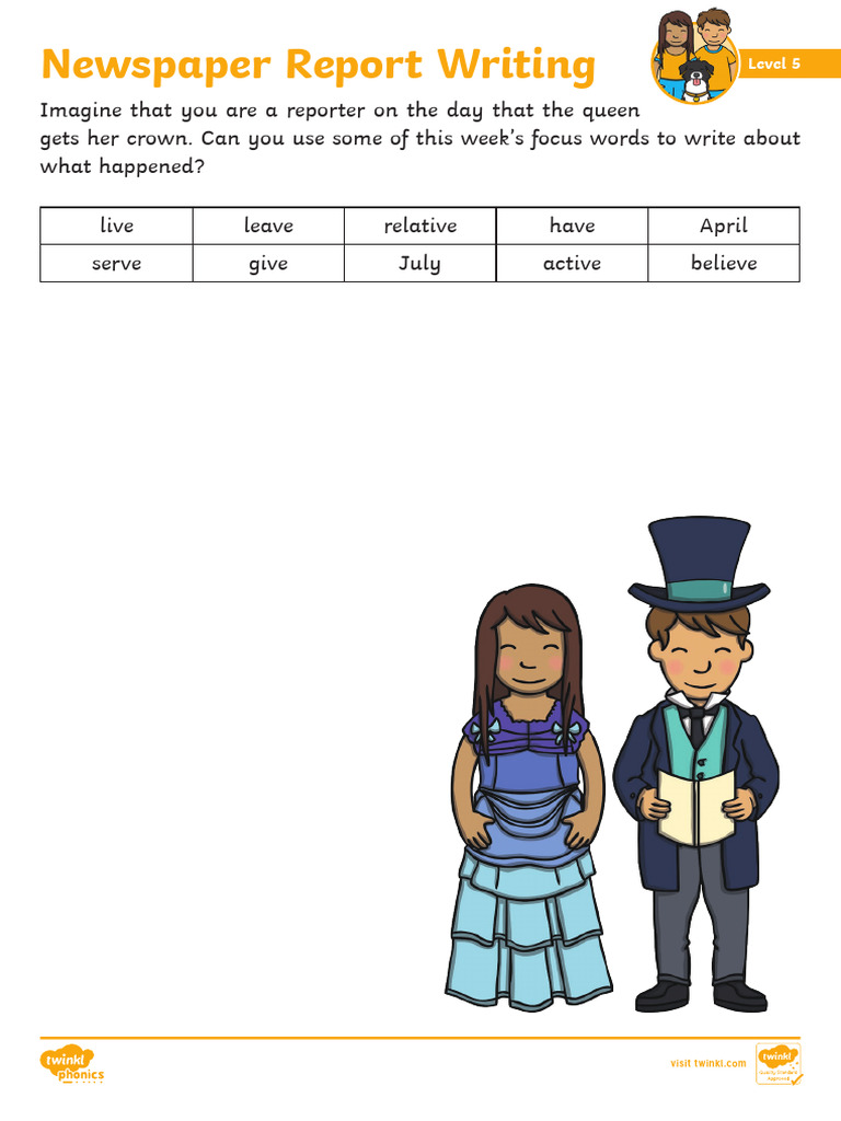 Newspaper Report Writing | PDF