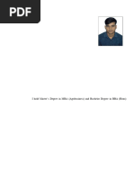 Sunil Resume 1 | PDF | Career & Growth