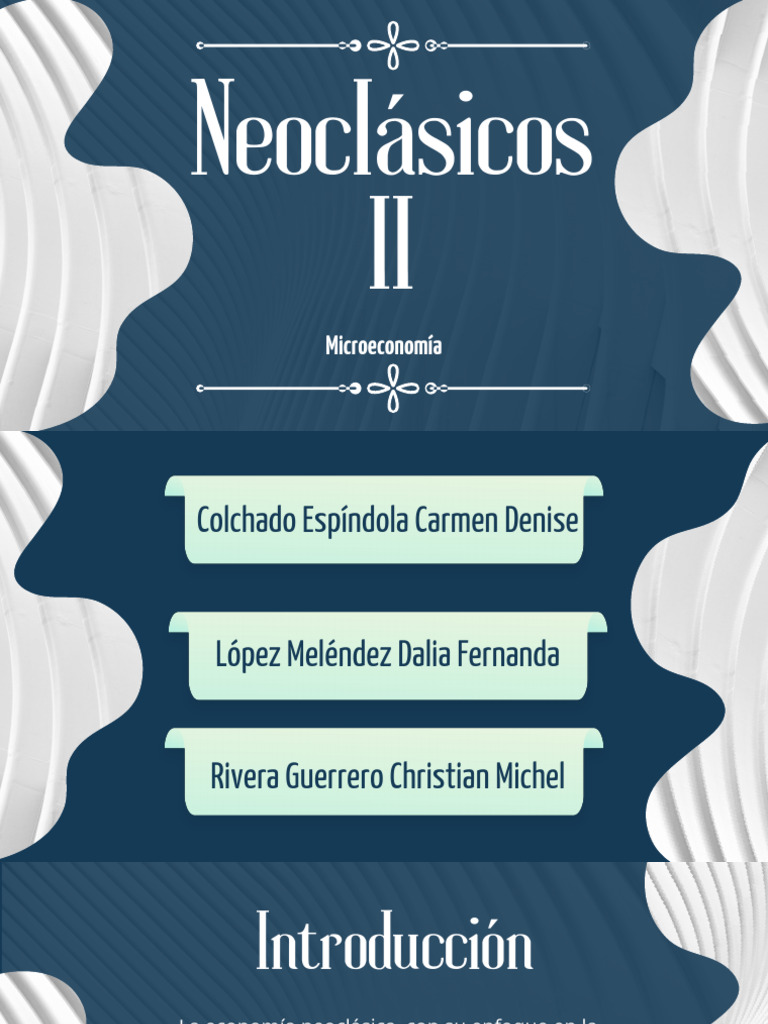 Neoclásicos II_20241208_161555_0000 | PDF | Economía neoclásica ...