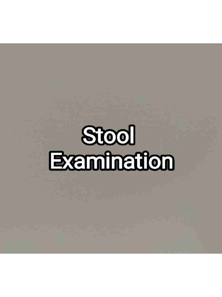 Microbiology Spotters, Applied Ex, Aetcom, Stool Examination | PDF