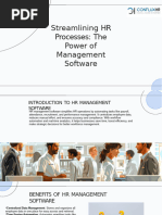 HROne Overview Brochure | PDF | Human Resource Management | Automation