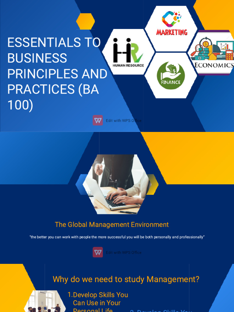 BA 100 - The-Global-Environment | PDF | Decision Making | Psychology