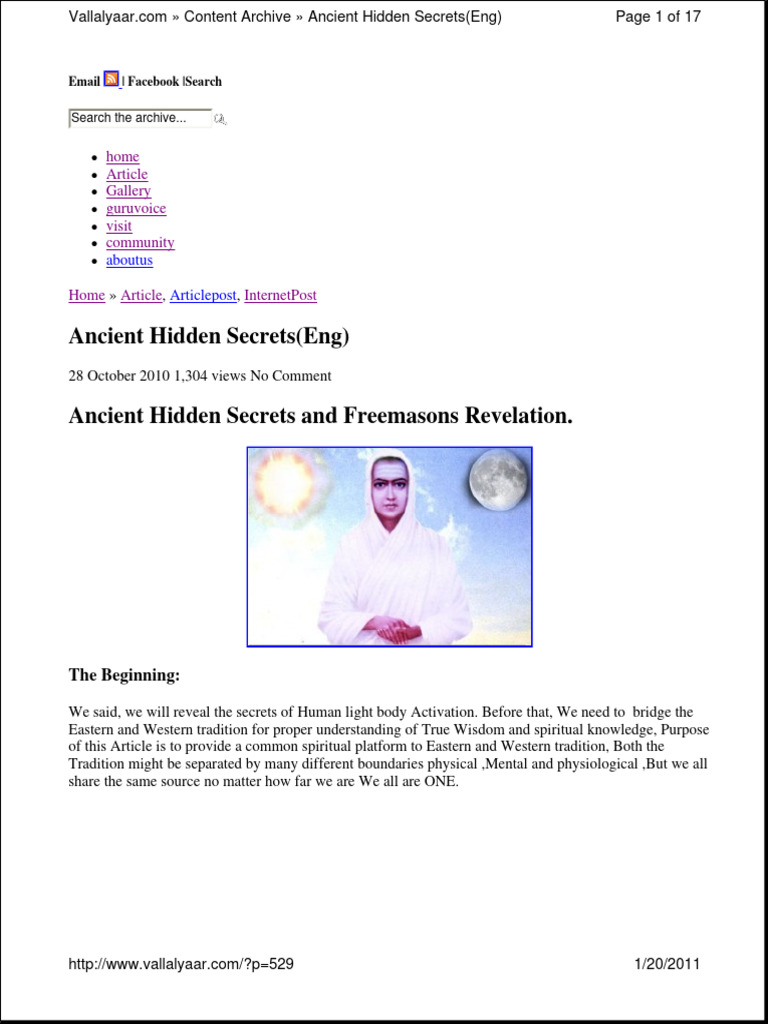 Ancient Hidden Secrets Eng | PDF | Horus | Karma
