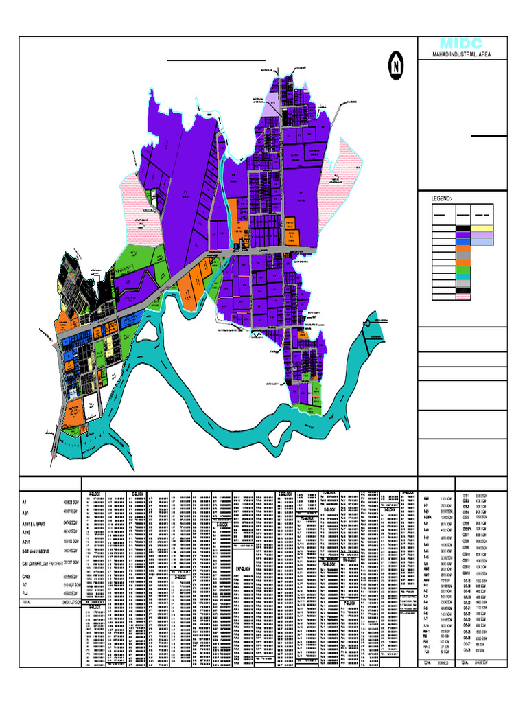 Mahad MIDC Map Layout | PDF