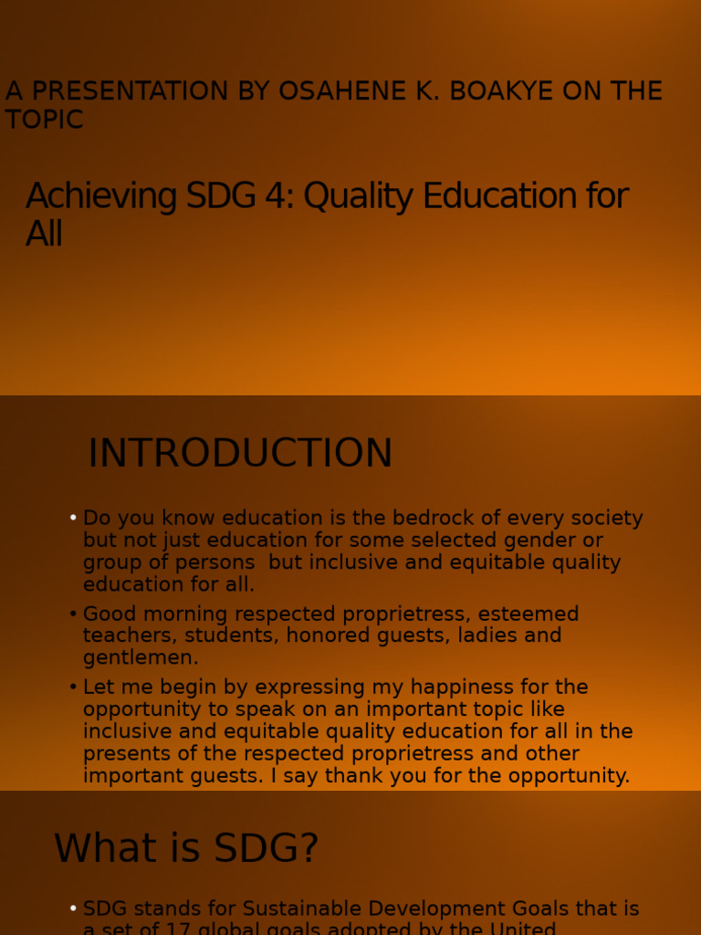 Inclusive Education for All | PDF