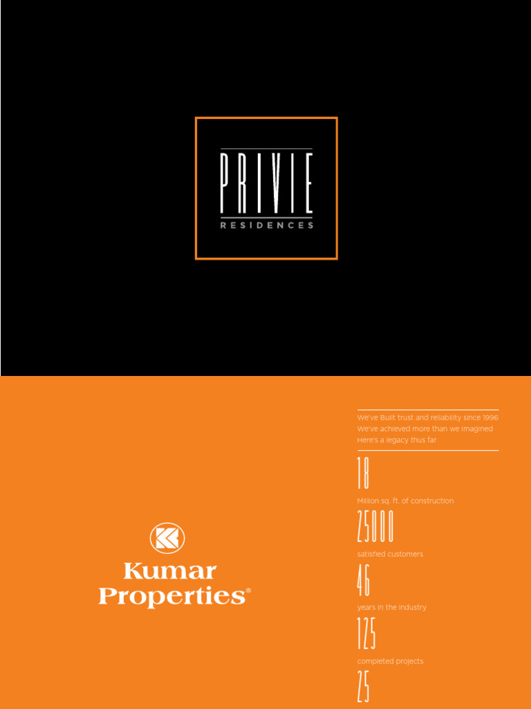 Kumar Sienna Royal D2 Brochure | PDF | Toilet | Door