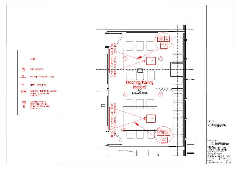 TD - AAC - AV-15 - 7th To 12th Storey - Teaching Training Room AV ...