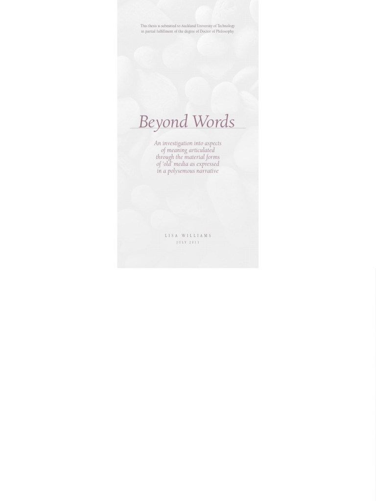 Beyond Words | PDF | Copyright
