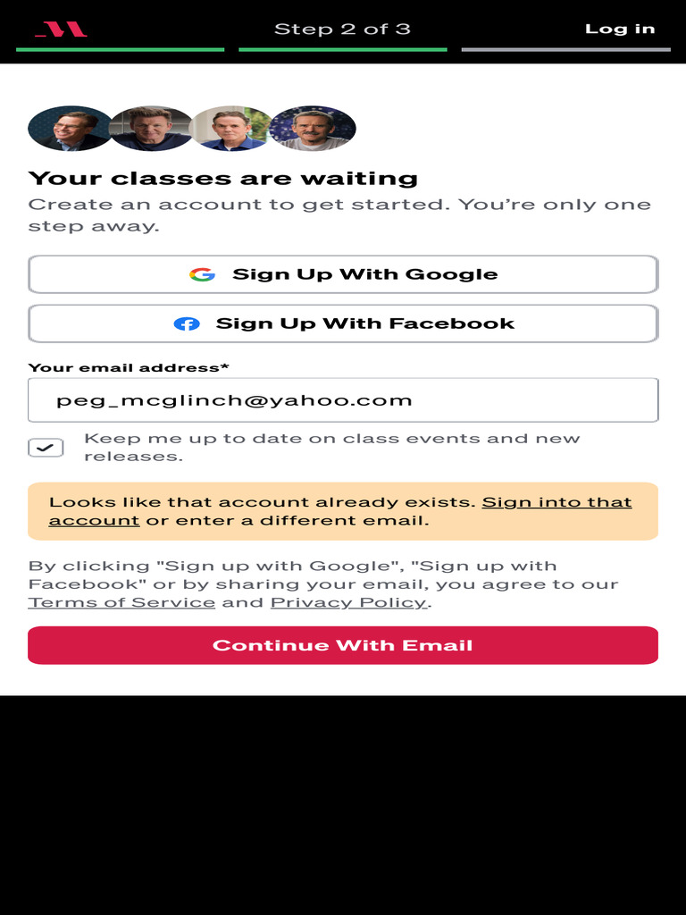 Master Class Registration Guide | PDF