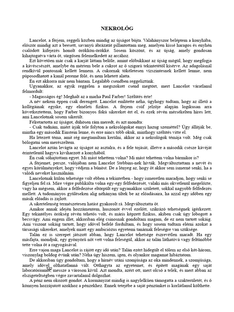 Nekrológ | PDF