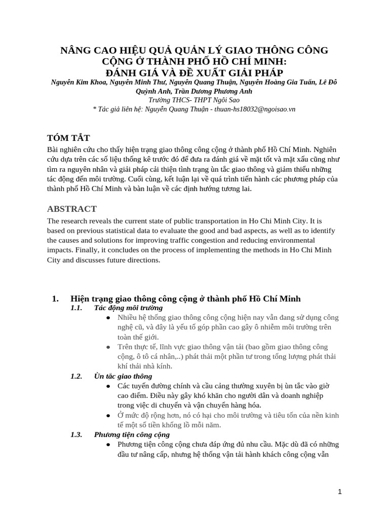 GDĐP N1 - Báo Cáo HK2 | PDF