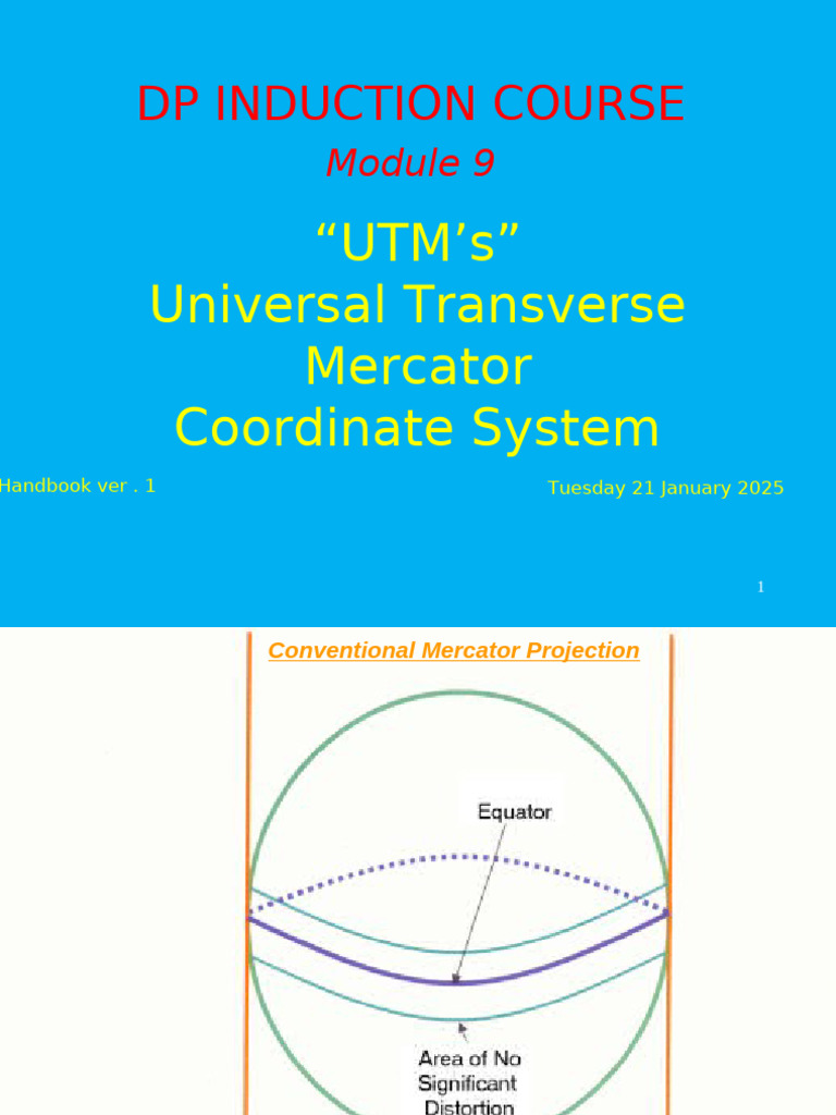 09 UTM Coordinate System | PDF | Geophysics | Geography