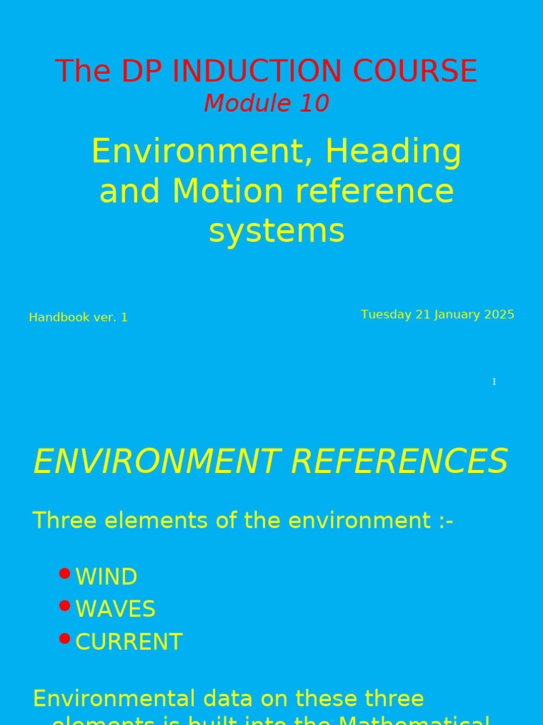 10 Environment, Heading and Motion Reference System | PDF | Wound ...