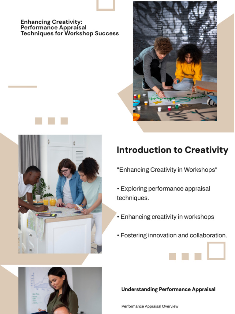 Workshop Creativity & Performance Appraisal | PDF