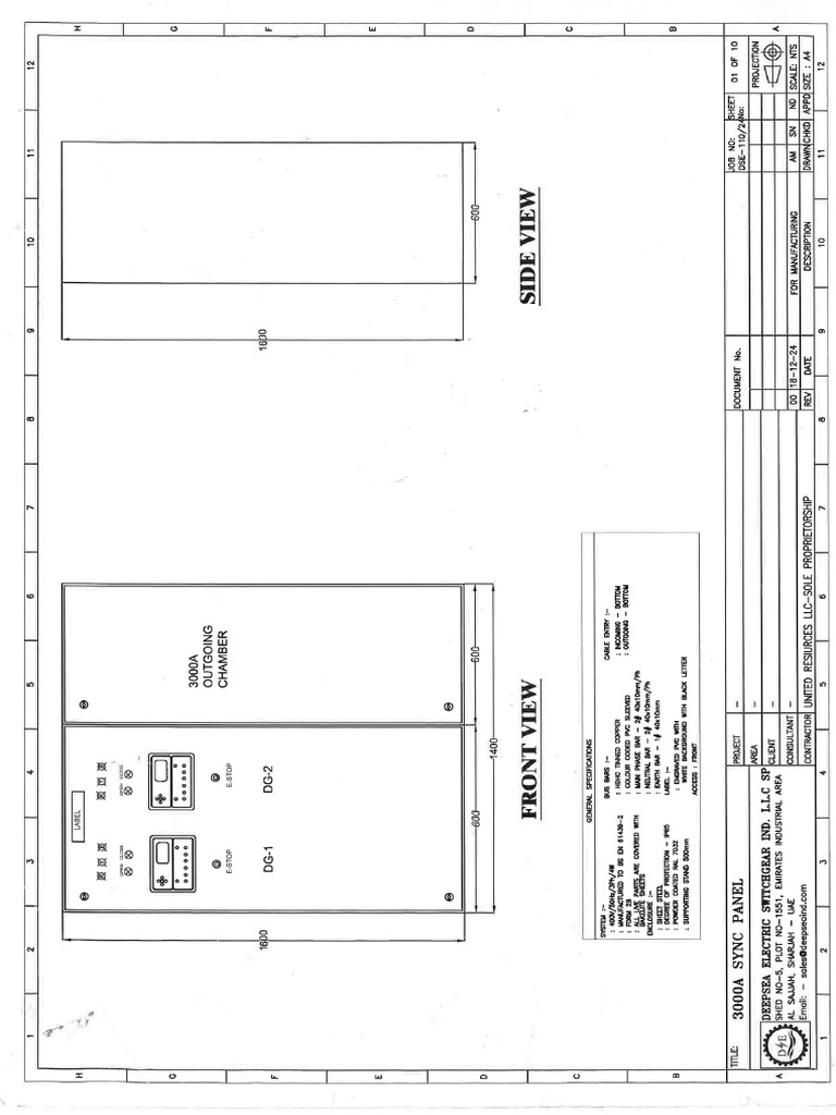3000a Sync Panel | PDF