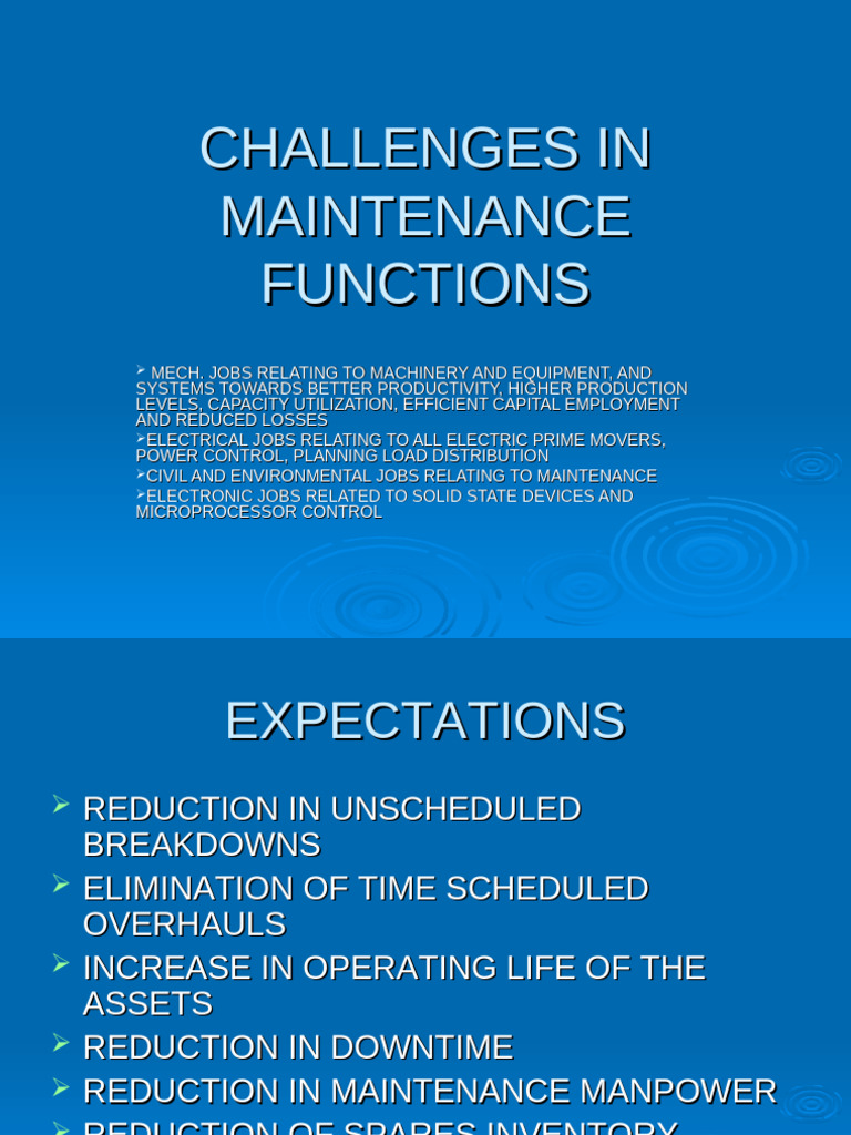 Maintenance Evaluation | PDF | Reliability Engineering | Business