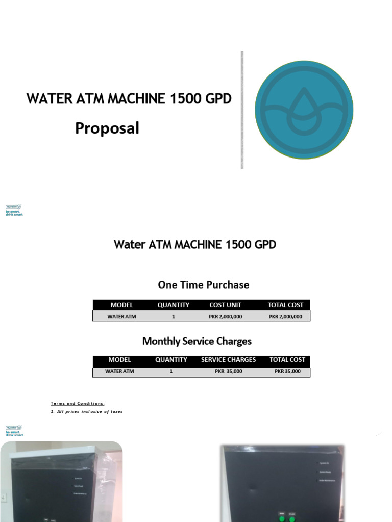 WATER ATM MACHINE MR. OSMAN RASHEED | PDF