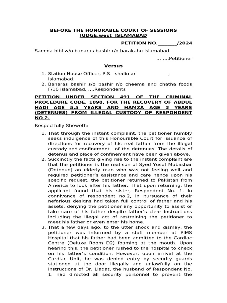 491 | PDF | Affidavit | Judiciaries