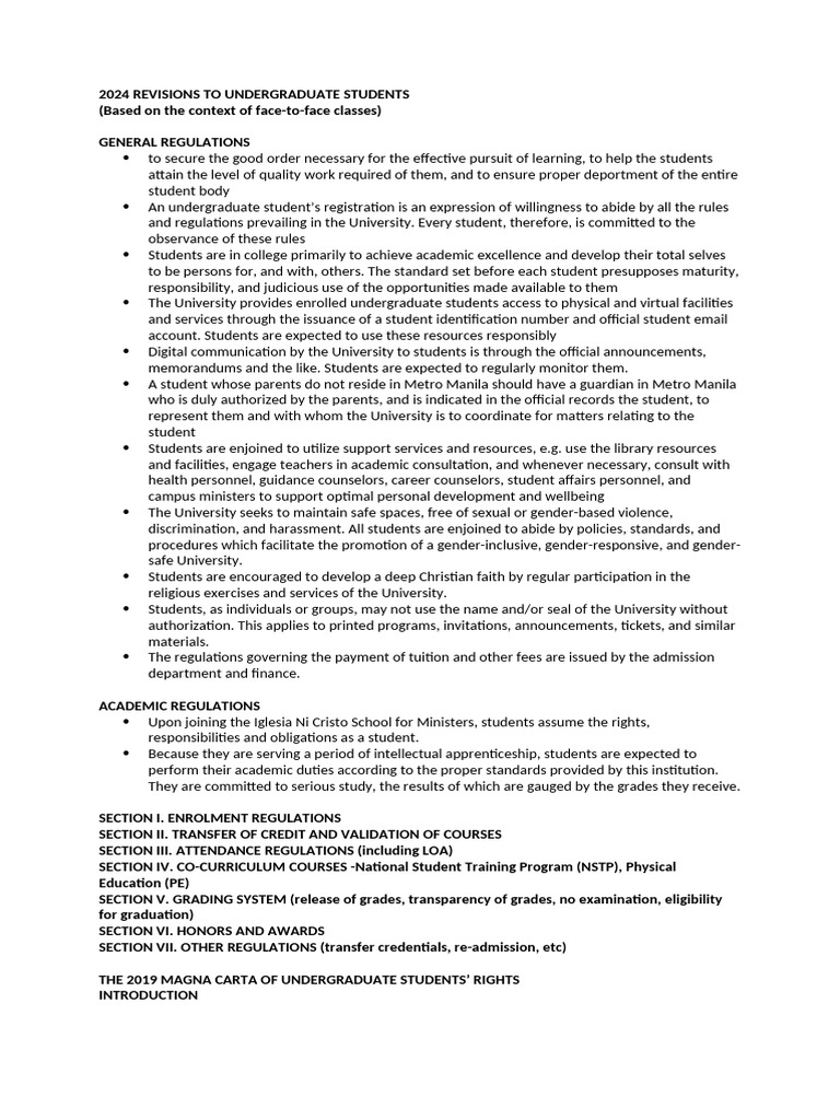 Summary of Relevant Laws For Schools and Universities | PDF | Search ...