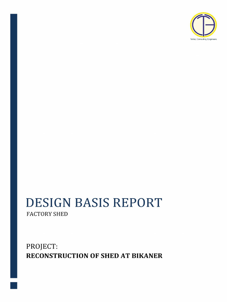 DBR of Shed Column Reconstruction | PDF