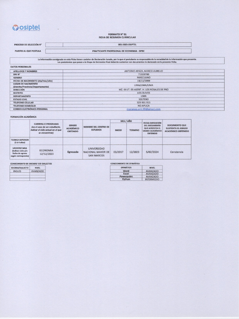 Curris 1 | PDF
