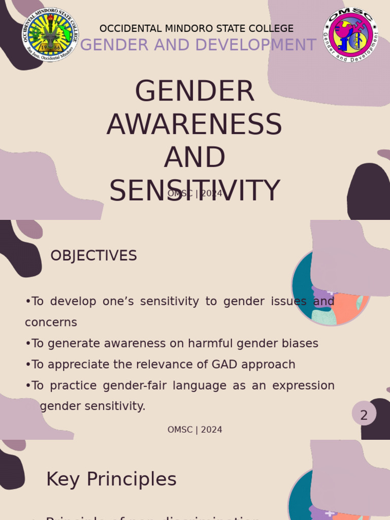 For 1st Sem -Gender Sensitivity and Awareness | PDF | Gender | Gender ...