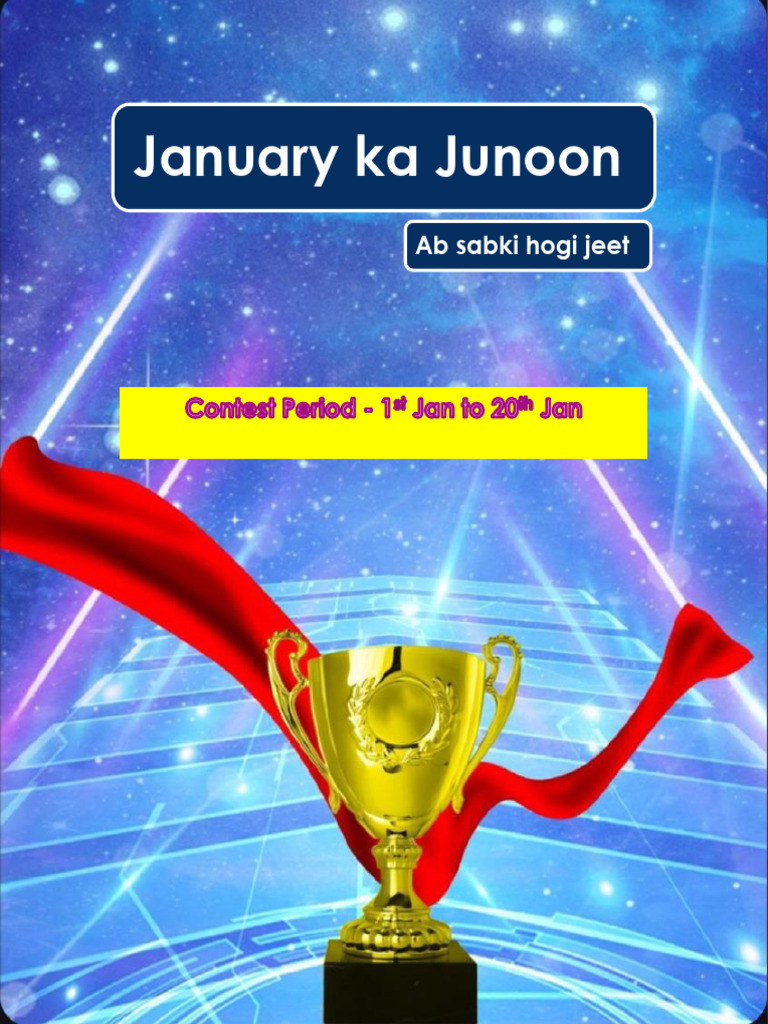 January Ka Junoon 1 | PDF
