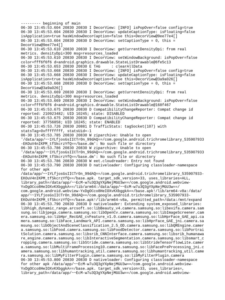 Logcat 1688112953456 | PDF | Software Engineering | Microsoft Windows