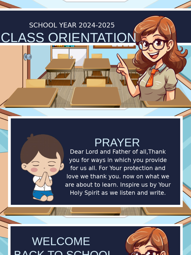 Grade 4 Classroom Orientation Presentation | PDF